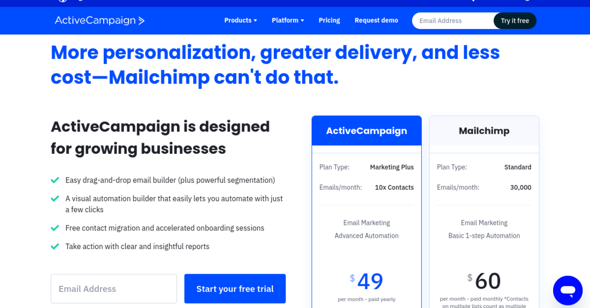 10 Examples of the Best SaaS Comparison Pages | Powered by Search