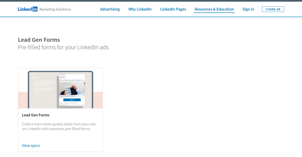 LinkedIn Ad Types For B2B SaaS Campaigns | Powered by Search