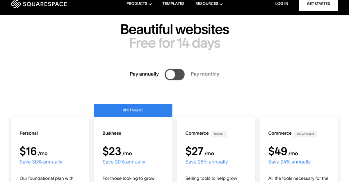 20 Examples of The Best SaaS Pricing Pages | Powered by Search