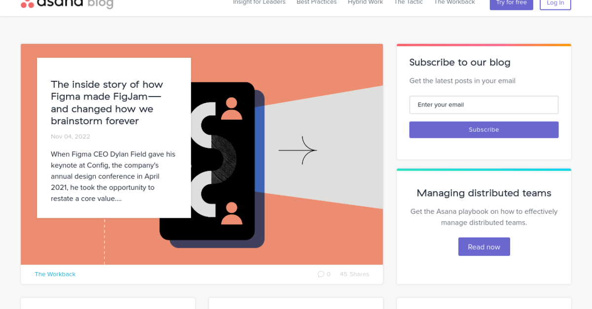 18 Examples of The Best SaaS Blog Index Pages