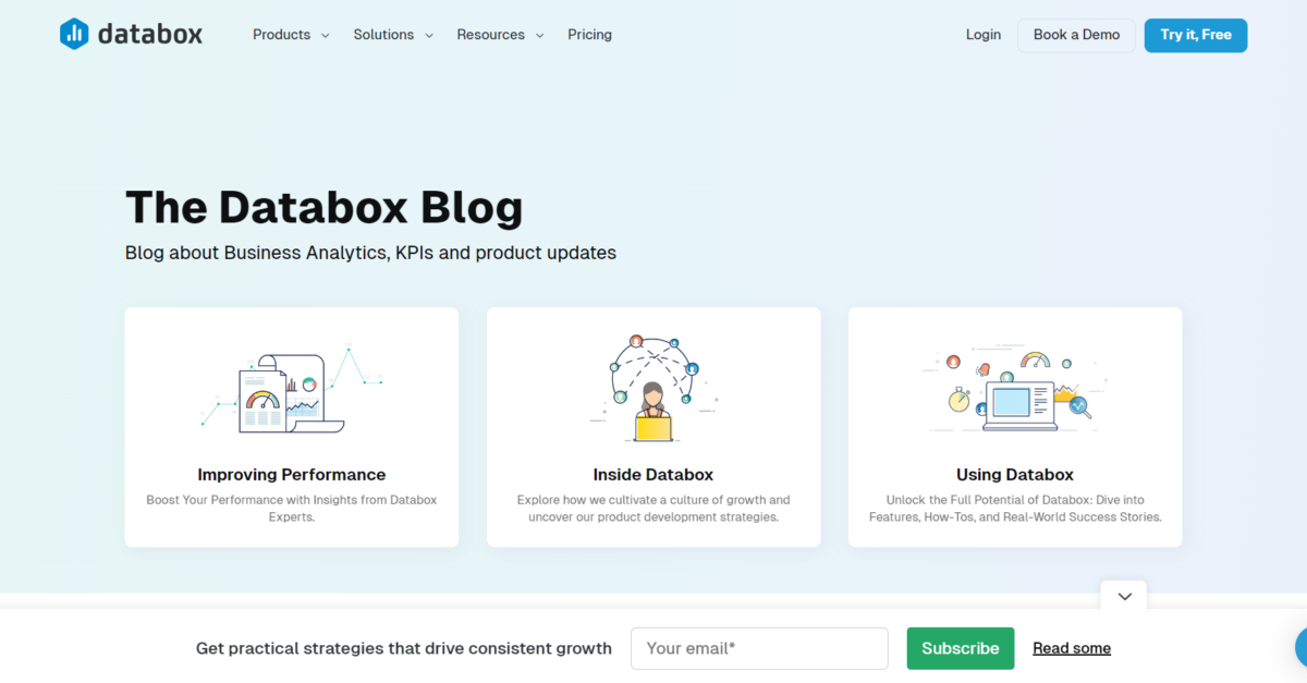 18 Examples of The Best SaaS Blog Index Pages | Powered by Search