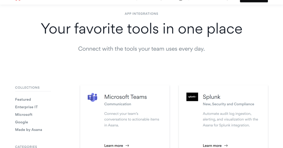 20 Examples of the Best SaaS Integrations Pages | Powered by Search
