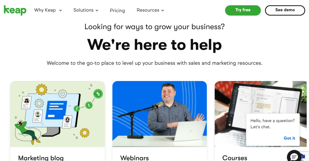 18 Examples of The Best SaaS Resource Pages | Powered by Search