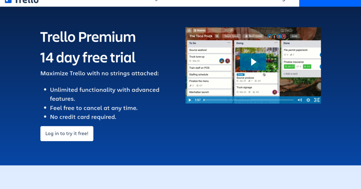 9 Examples of The Best SaaS Trial Sign-Up Pages | Powered by Search