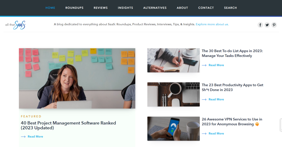 Top SaaS Blogs to Read in 2024 | Powered by Search