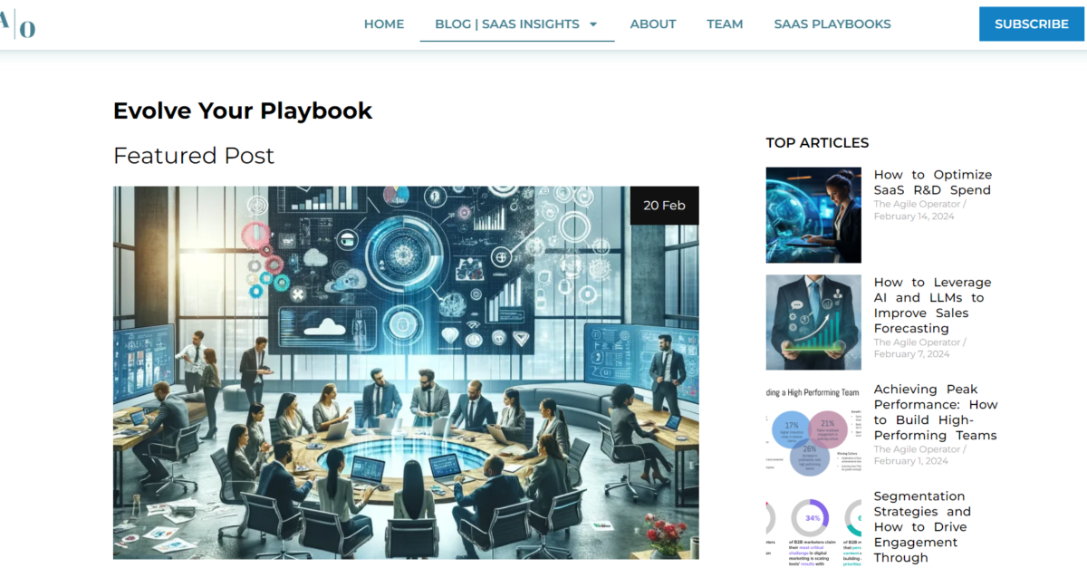 Top SaaS Blogs to Read in 2024 | Powered by Search