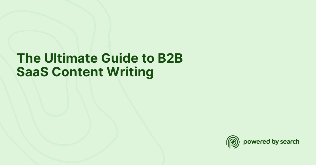 B2B SaaS Content Writing: Strategies & Career Tips